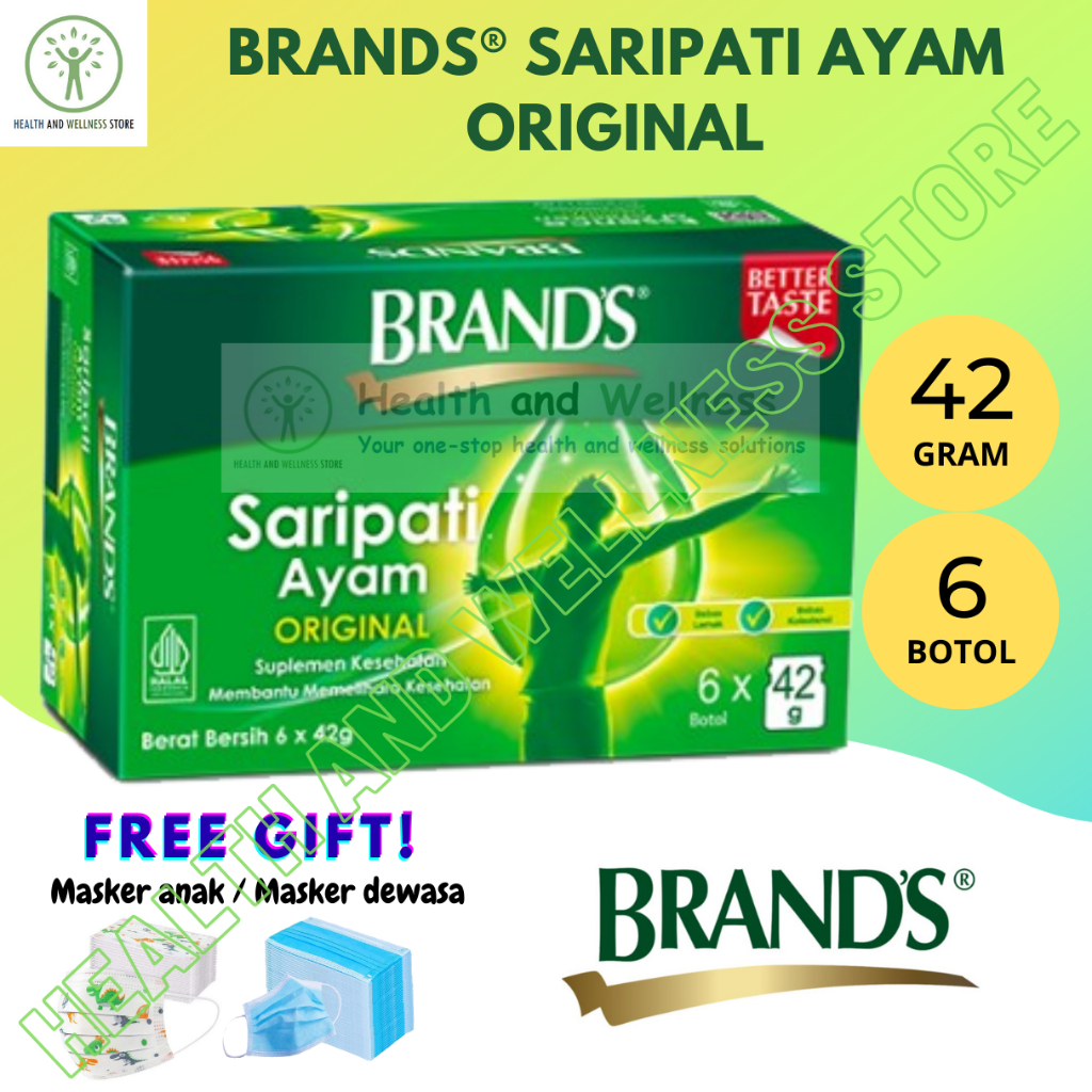 Jual Brands Essence Of Chicken Saripati Ayam 42 Gram 6 Botol | Shopee ...