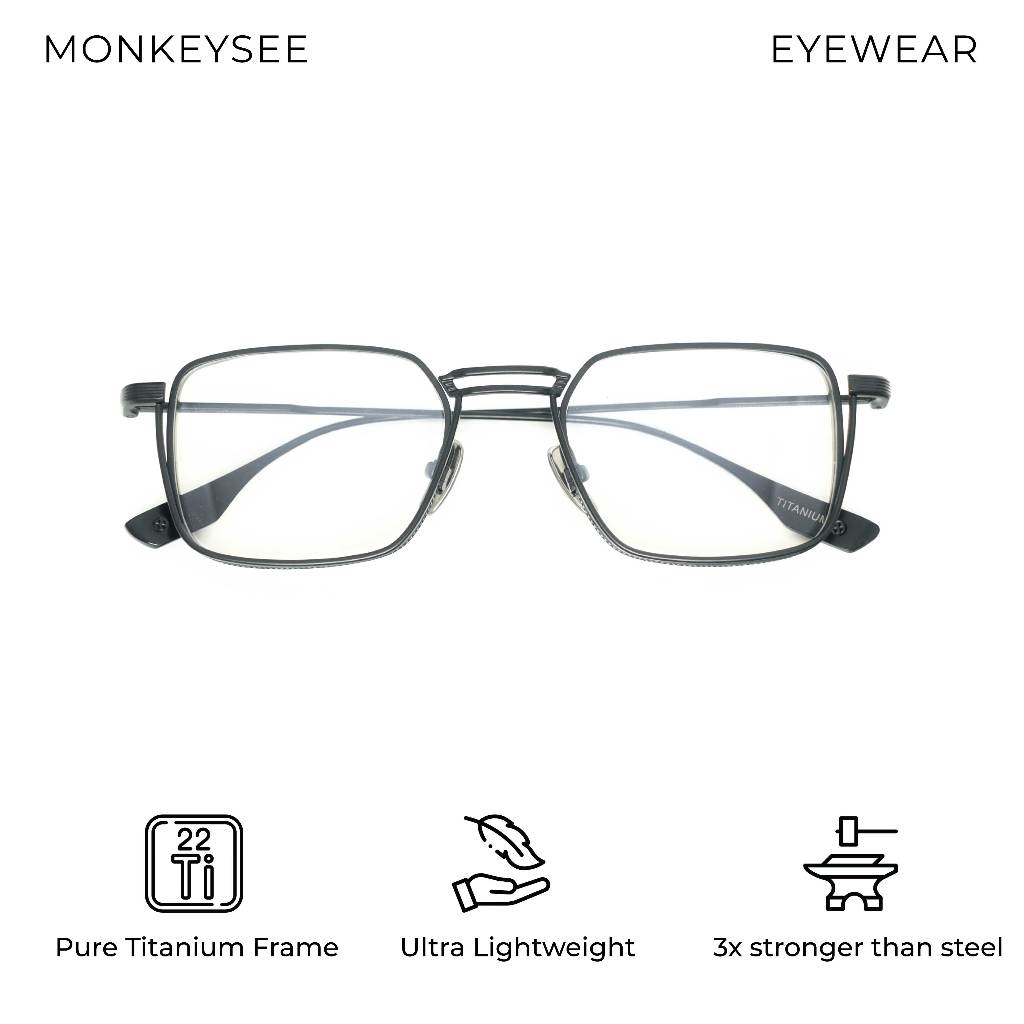 Jual NAVIGATOR Monkeysee Eyewear Kacamata minus silinder Anti Blueray ...