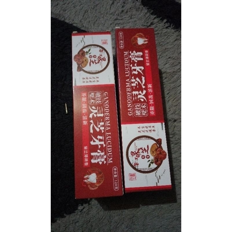 Jual Ganoderma lucidum pasta gigi berlubang kokoh memperbaiki gigi ...