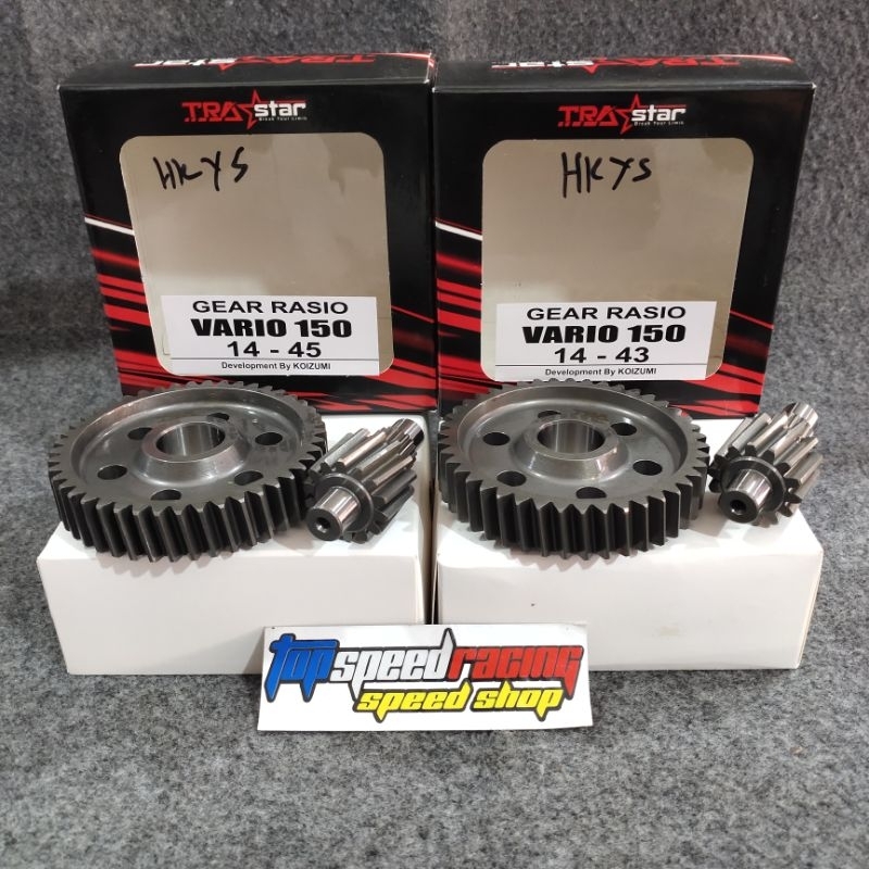 Jual GEAR RASIO RACING GIGI RASIO SET STA STAR BUAT HONDA VARIO 125 ...