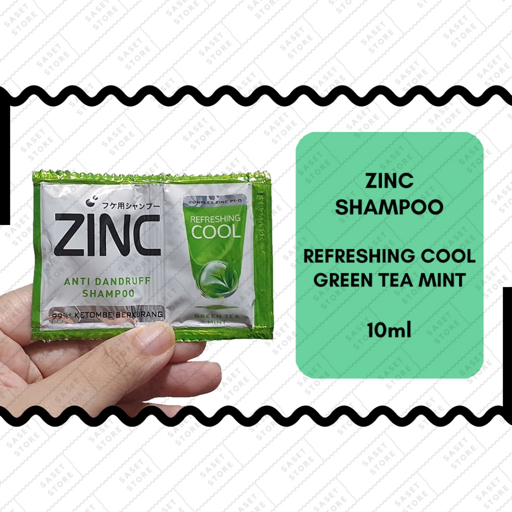 Jual Zinc Sampo Refreshing Cool 10ml Sachet Shampo Anti Dandruff Zink ...