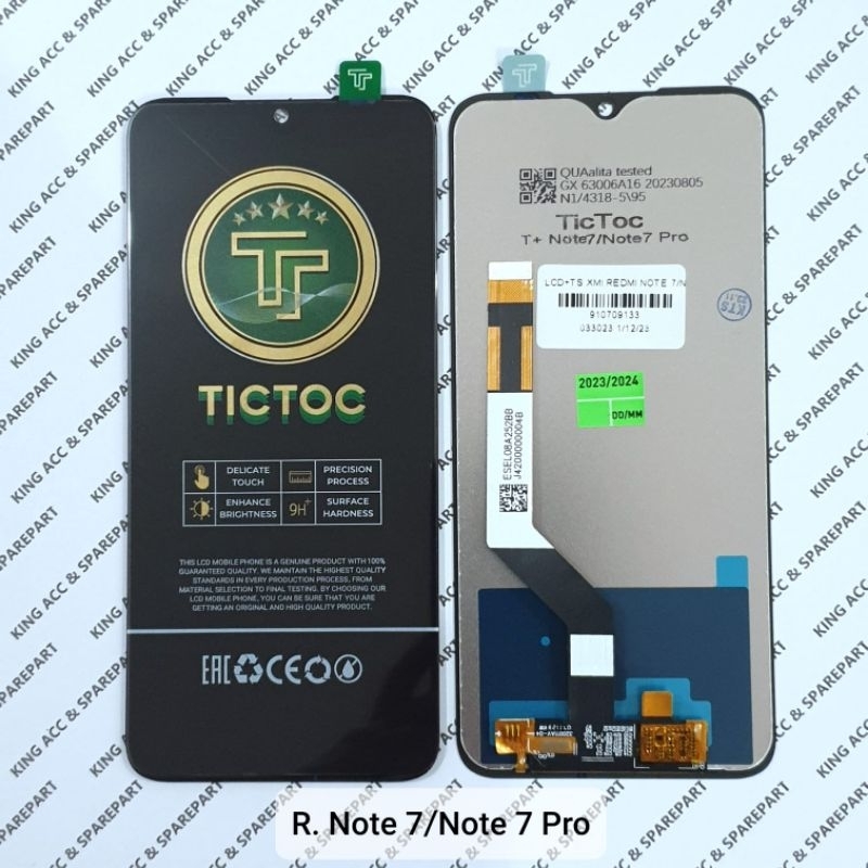 Jual ORIGINAL TICTOC - LCD TOUCHSCREEN XIAOMI REDMI NOTE 7 / NOTE 7 PRO ...