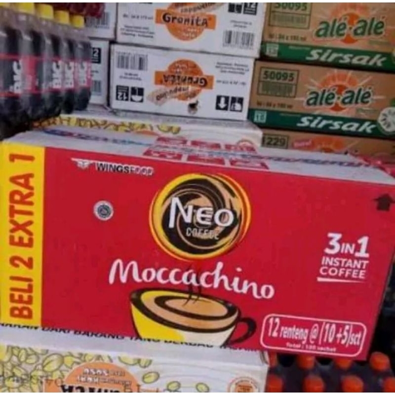 Jual Neo moccacino Dan Tiramisu 1Dus isi 12rcg,1rcg isi 15sachet ...