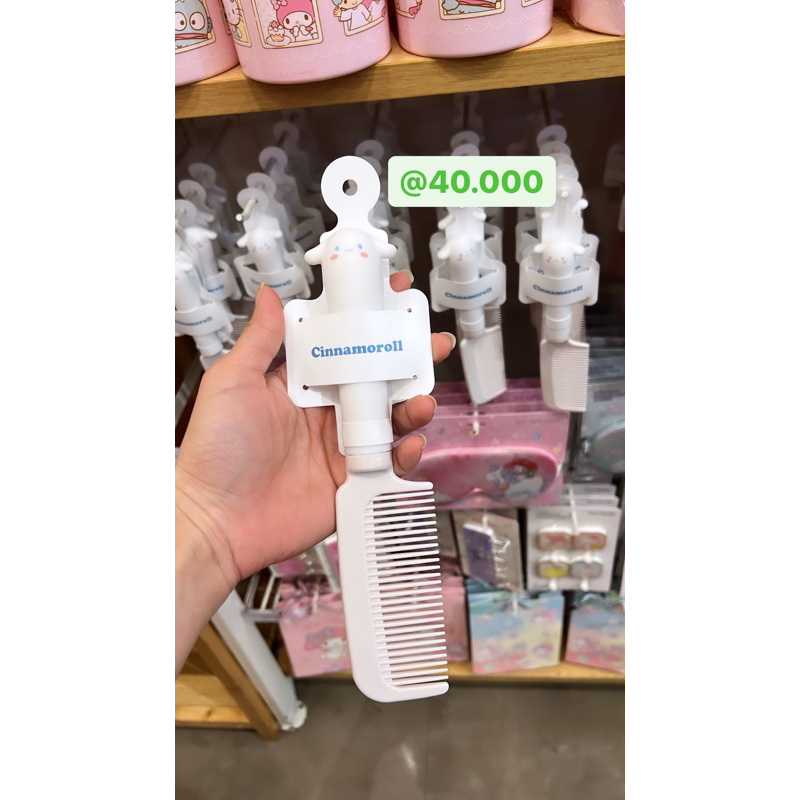 Jual Sisir Sanrio cinnamoroll , My Melody , Hello Kitty Miniso x Sanrio ...