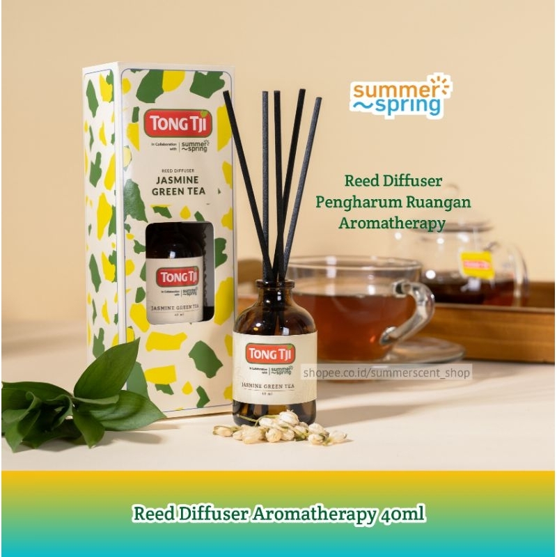 Jual Reed Diffuser Summerspring x Tong Tji | Pengharum Ruangan ...