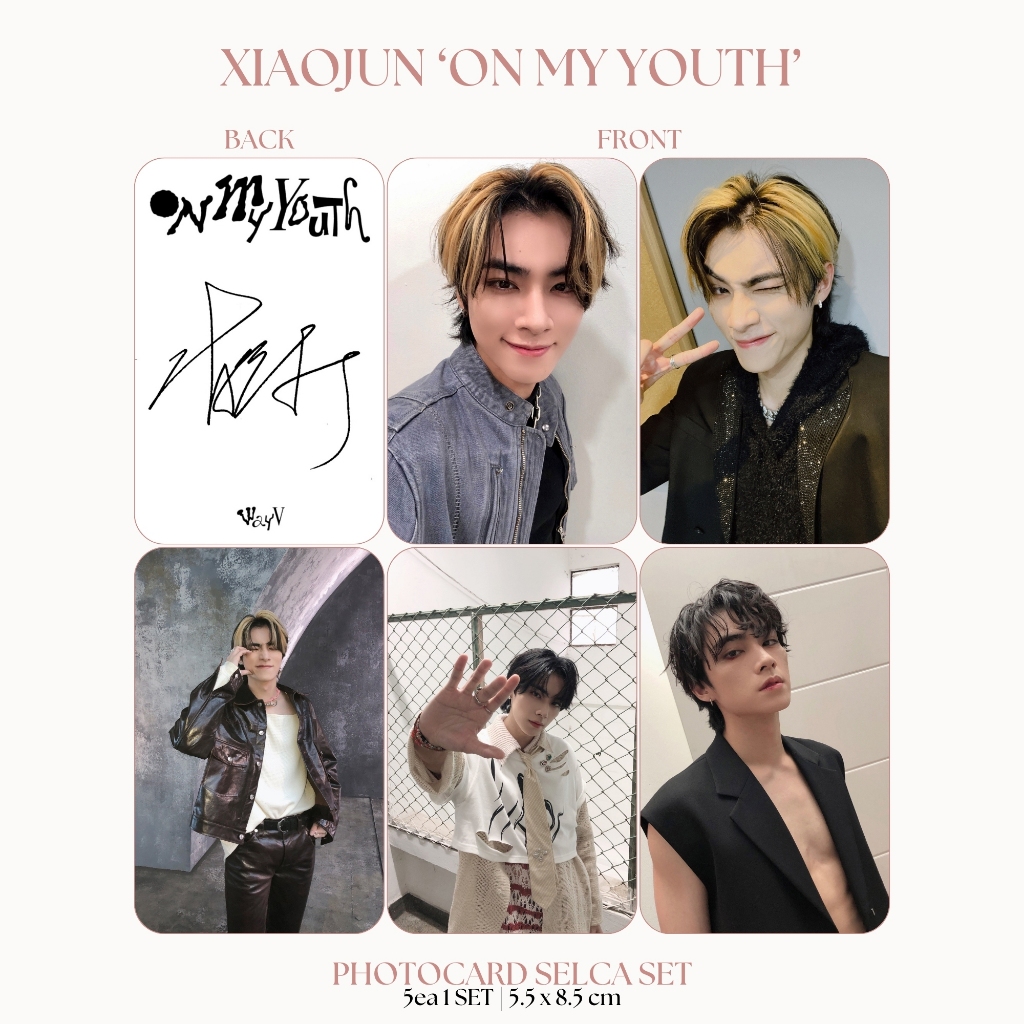 Jual PHOTOCARD WAYV SELCA ON MY YOUTH 2SISI (ISI 5 PCS + LAMINASI 2 ...