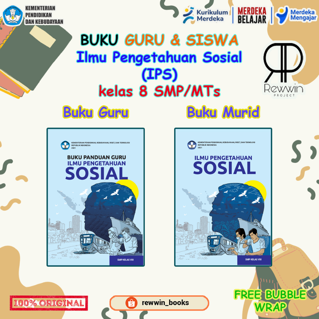 Jual Buku GURU dan SISWA Ilmu Pengetahuan Sosial (IPS) Kelas 8 SMP Kurikulum Merdeka | Shopee ...
