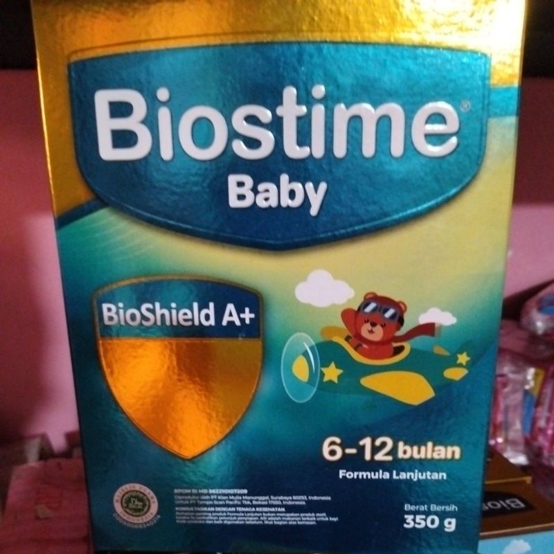 Jual Biostime baby 6 12 350 g | Shopee Indonesia