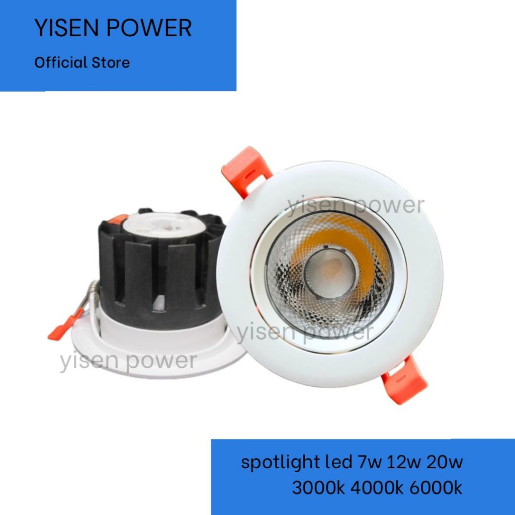 Jual Lampu Sorot LED Spotlight Lampu Plafon Sorot Beam Angle 15 Derajat ...