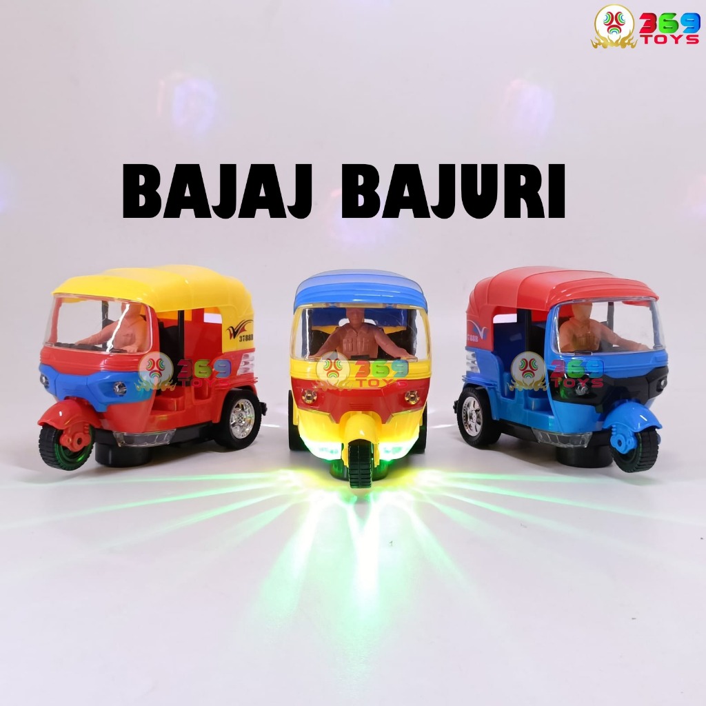 Jual MAINAN BAJAJ BUMP & GO LAMPU MUSIK KENDARAAN BAJAI BAJAY | Shopee ...