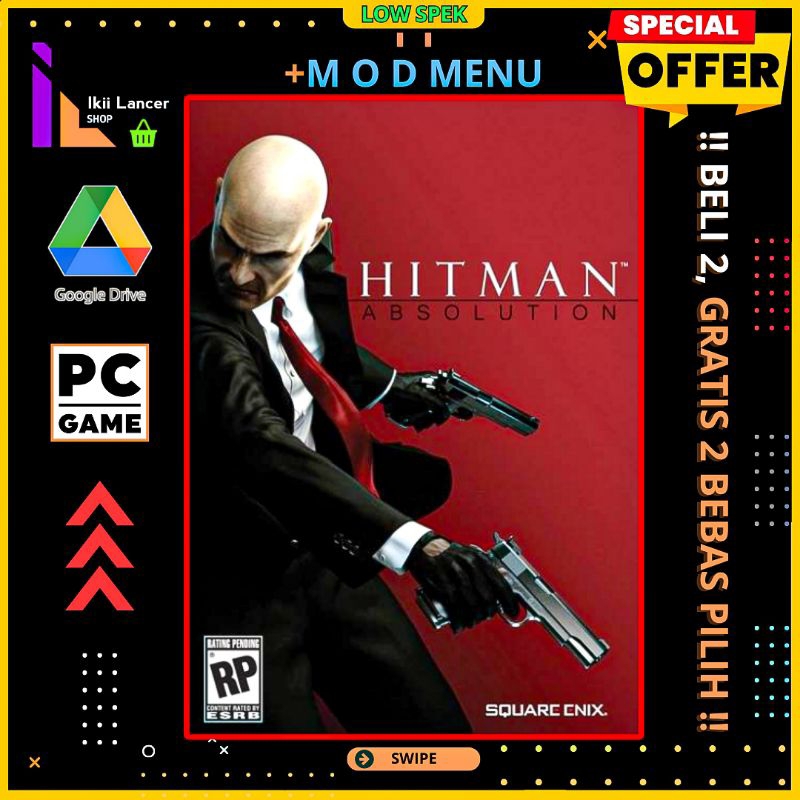 Jual Hitman Absolution - PC LAPTOP GAMES - CARA INSTALL MUDAH! | Shopee Indonesia