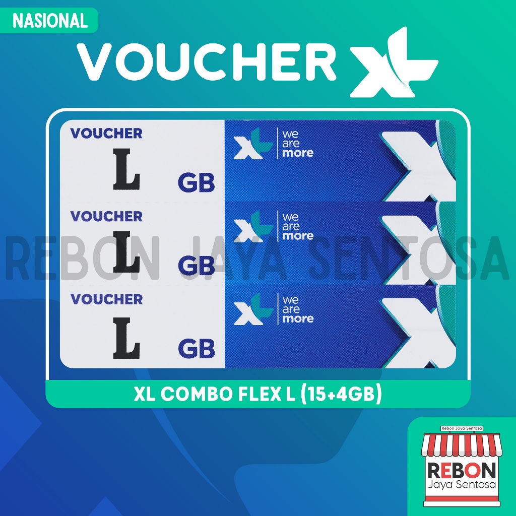 Jual V XL Combo Flex L (15+4Gb) | Shopee Indonesia