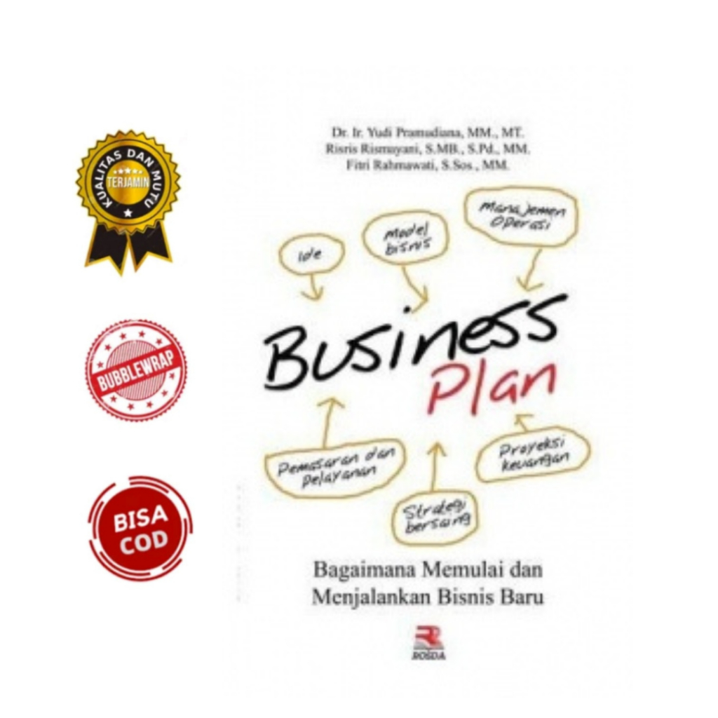 Jual BUKU Business Plan Bagaimana Memulai Dan Menjalankan Bisnis Baru ...