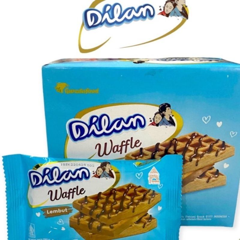 Jual Dilan Chocolate Waffle 12 x 16g | Shopee Indonesia