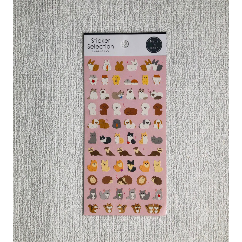 Jual sticker stiker burung roti kucing landak pinguin made in Japan ...