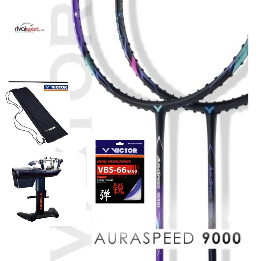 Jual Raket Victor Auraspeed 9000 | Shopee Indonesia