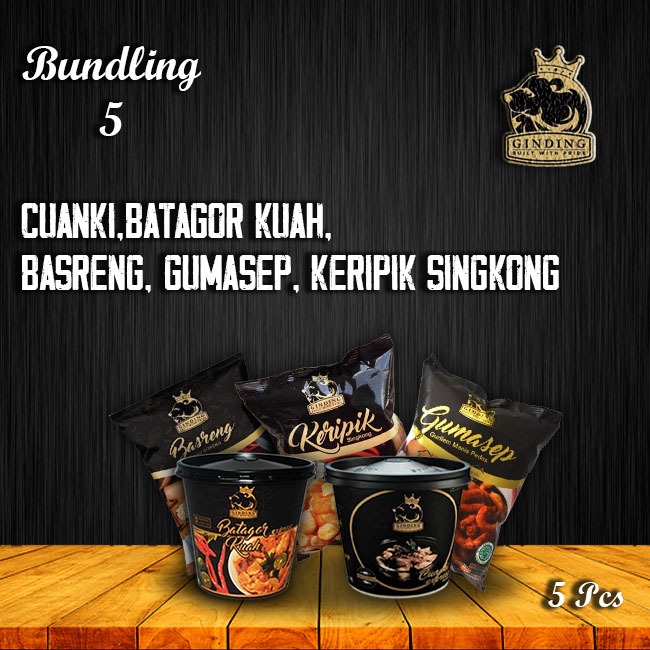 Jual Ginding Bundling 5 - Cuanki Express, Batagor Kuah Express, Gumasep ...