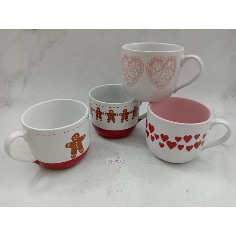 Jual [X9-21] Mug Jumbo Natal (500ml)/ Mug Christmas / Keramik / Cangkir ...
