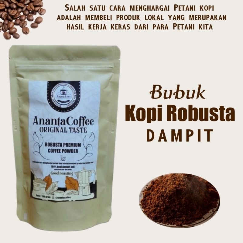 Jual Kopi Robusta Dampit Malang Bubuk Kopi Murni Kopi Robusta Premium ...