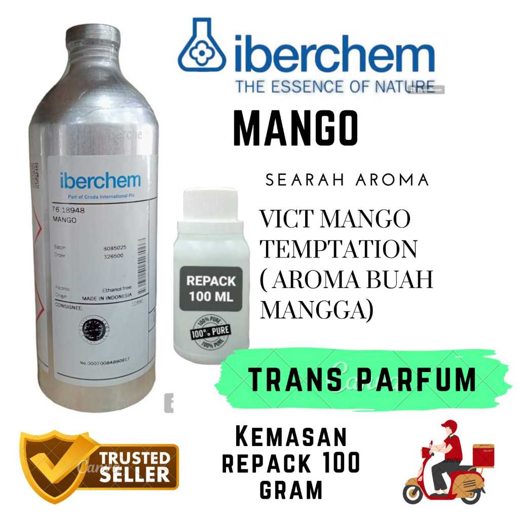 Jual 100 GR MANGO BY IBERCHEM SEARAH VIC MANGO TEMPTATION ( AROMA ...