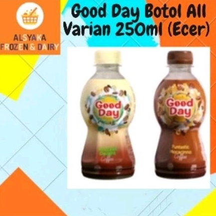 Jual Good Day Botol All Varian 250ml (Ecer) | Shopee Indonesia
