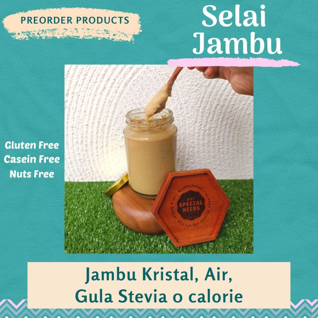 Jual SELAI JAMBU KRISTAL STEVIA asam manis murni natural tanpa pengawet ...