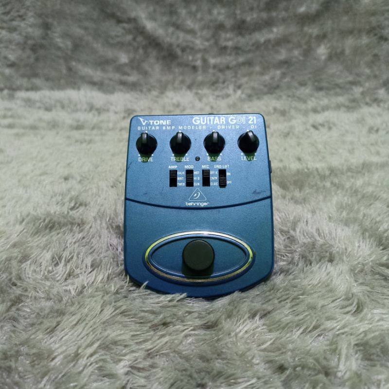 Jual Efek Gitar Behringer GDI21 Amp Modeler Preamp DI Box | Shopee ...