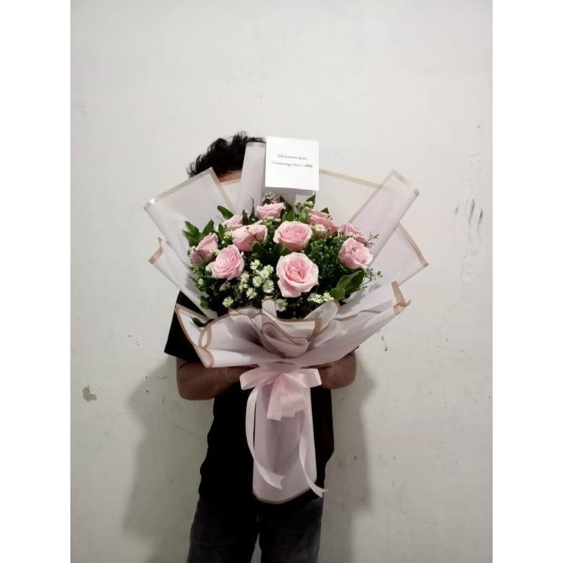 Jual buket bunga mawar asli hadiah hari ibu | Shopee Indonesia