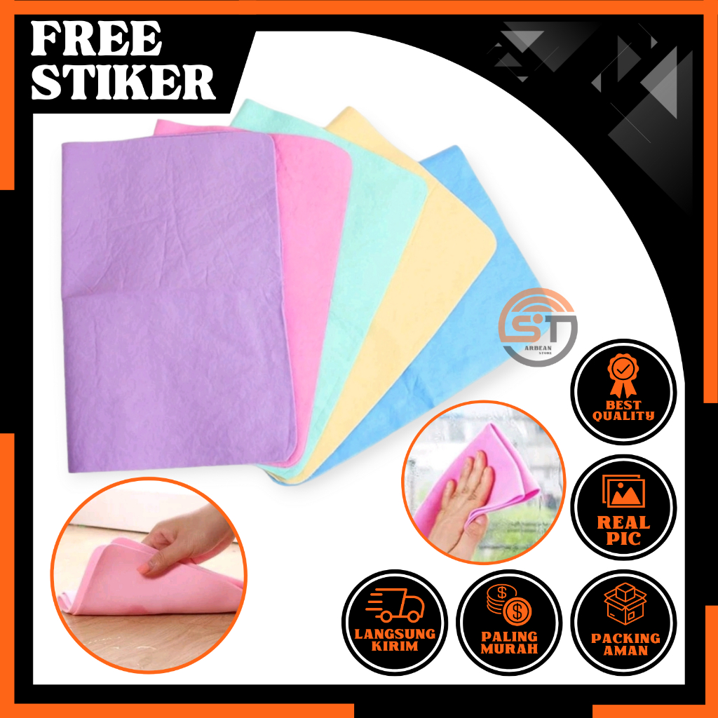 Jual 1PCS Kanebo Kain Lap Serat Sintesis Ukuran Besar Cuci Mobil Alat ...