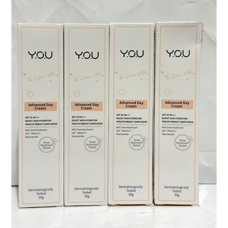 Jual [ORIGINAL] You The Radiance White Advance Day Cream SPF 35 PA ...