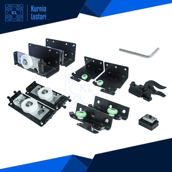 Jual Roda Gantung Rel Lemari Sliding 2 Pintu Yiming bukan HUBEN RG 99 | Shopee Indonesia