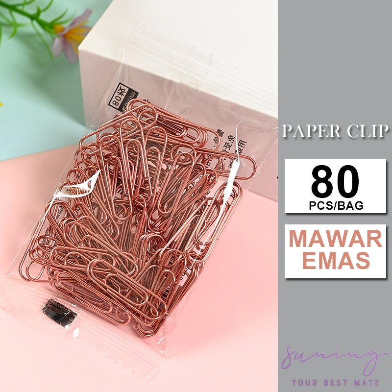 Jual Paper Clip Warna Metalic-Suning Mall | Shopee Indonesia