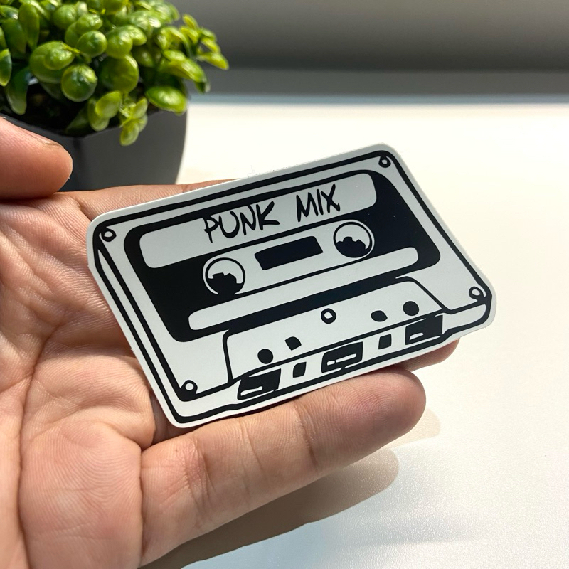 Jual STICKER PUNK MIX TAPE DESIGN | Shopee Indonesia