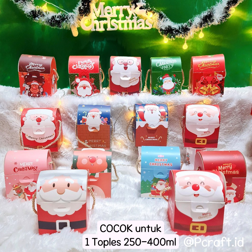 Jual Box Hampers Natal. Kotak Natal. Hampers Natal. Box Christmas. Dus ...