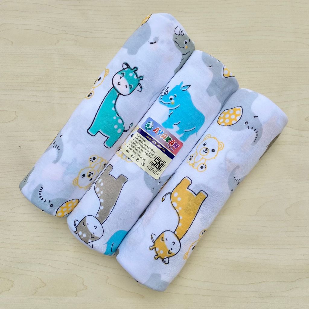 Jual AYAKAN BABY - 3 PCS Bedong Bayi Pernel Bayi Alas Ompol Bayi Alas ...