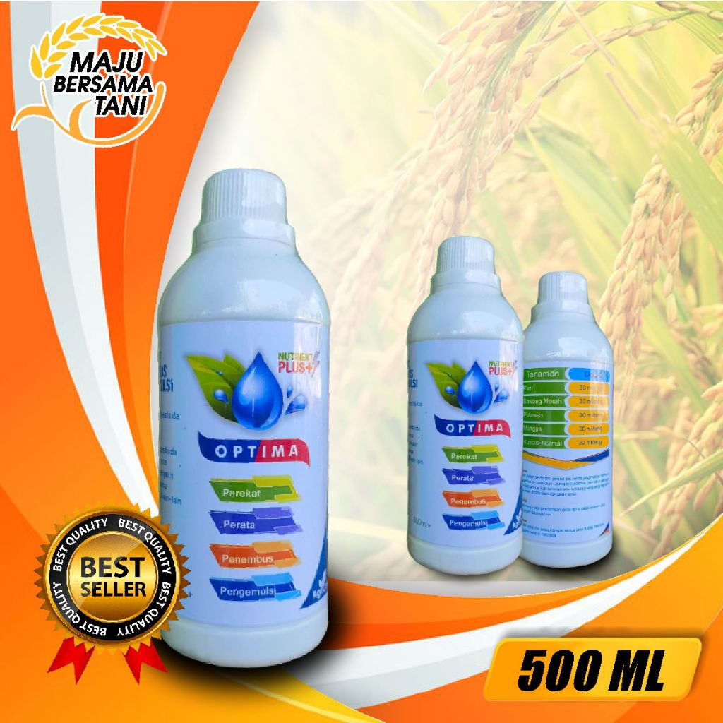 Jual Perekat Perata Penembus Pestisida dan Insektisida OPTIMA 500 ML ...
