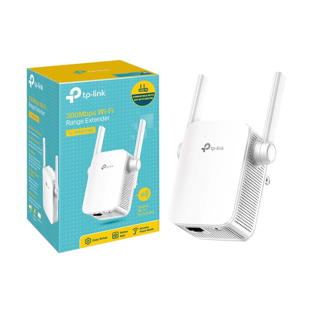 Jual Wi-Fi Range Extender TP-LINK 300Mbps TL-WA855RE - Wifi extender ...