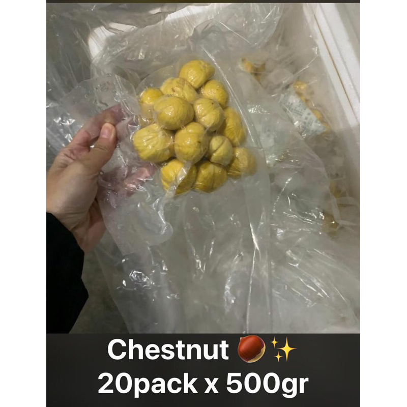 Jual Chestnut Berat 500 gram /pack | Shopee Indonesia