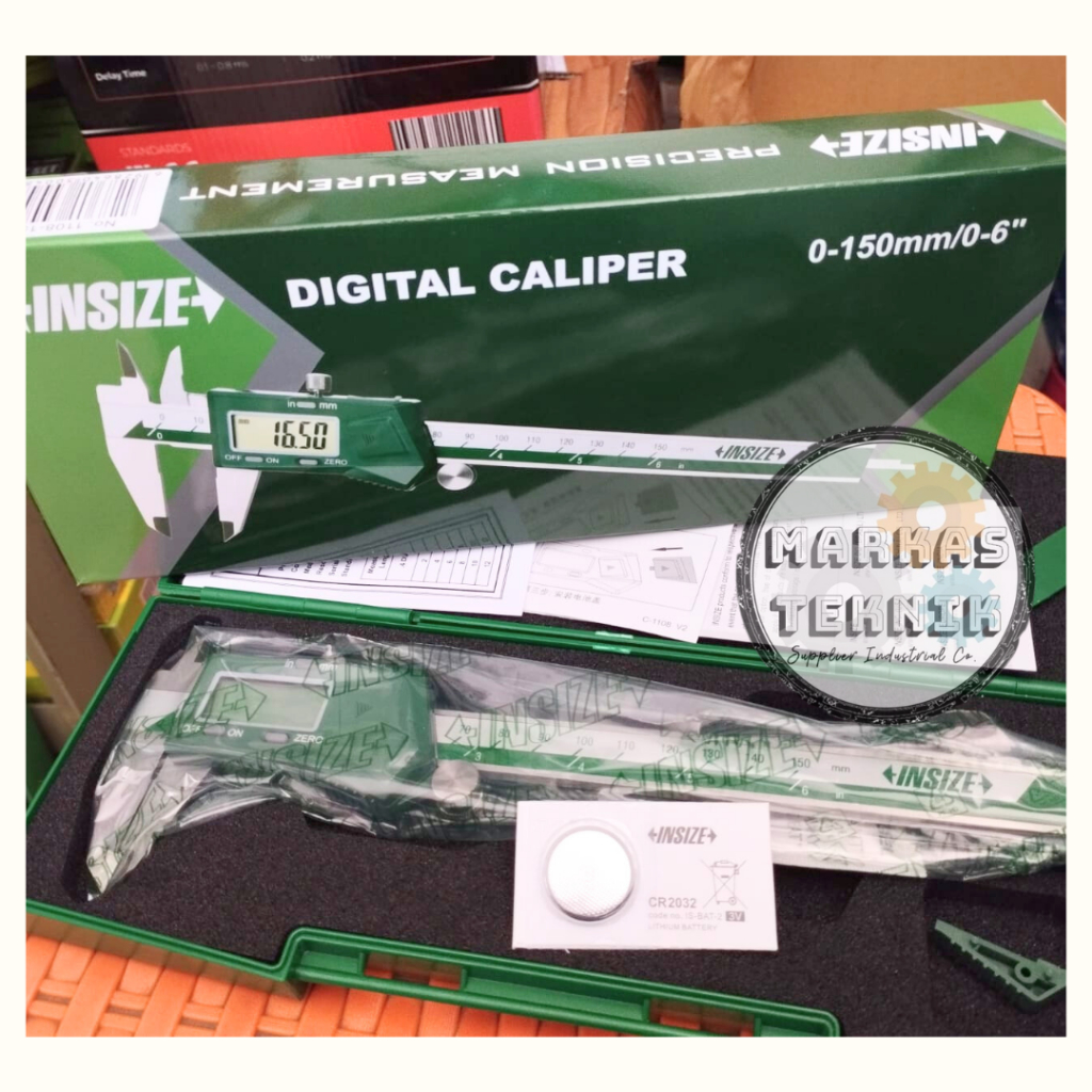 Jual INSIZE Digital Caliper 1108 - 150mm 6" / Sigmat DIGITAL 6 Inch ...