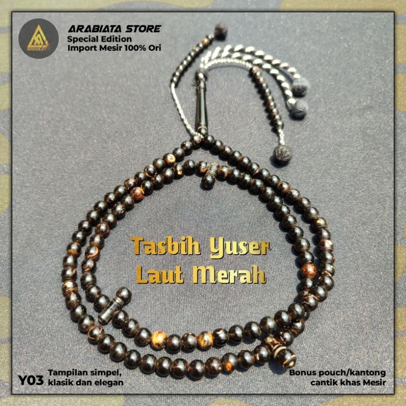 Jual Tasbih Yusr Laut Merah Yuser Laut Merah Impor Mesir | Shopee Indonesia