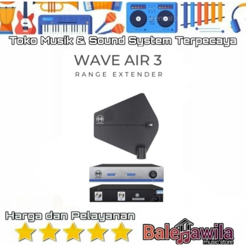 Jual Wave Air 3 Range Extender Antenna Sirip Signal Wave Air 3 Antenna ...