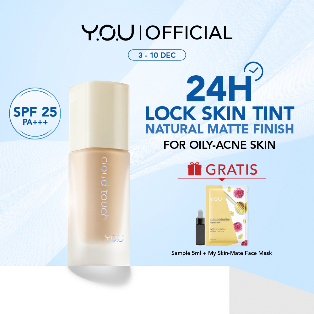 Jual YOU Cloud Touch Blurring Skin Tint | Liquid Foundation | Natural ...