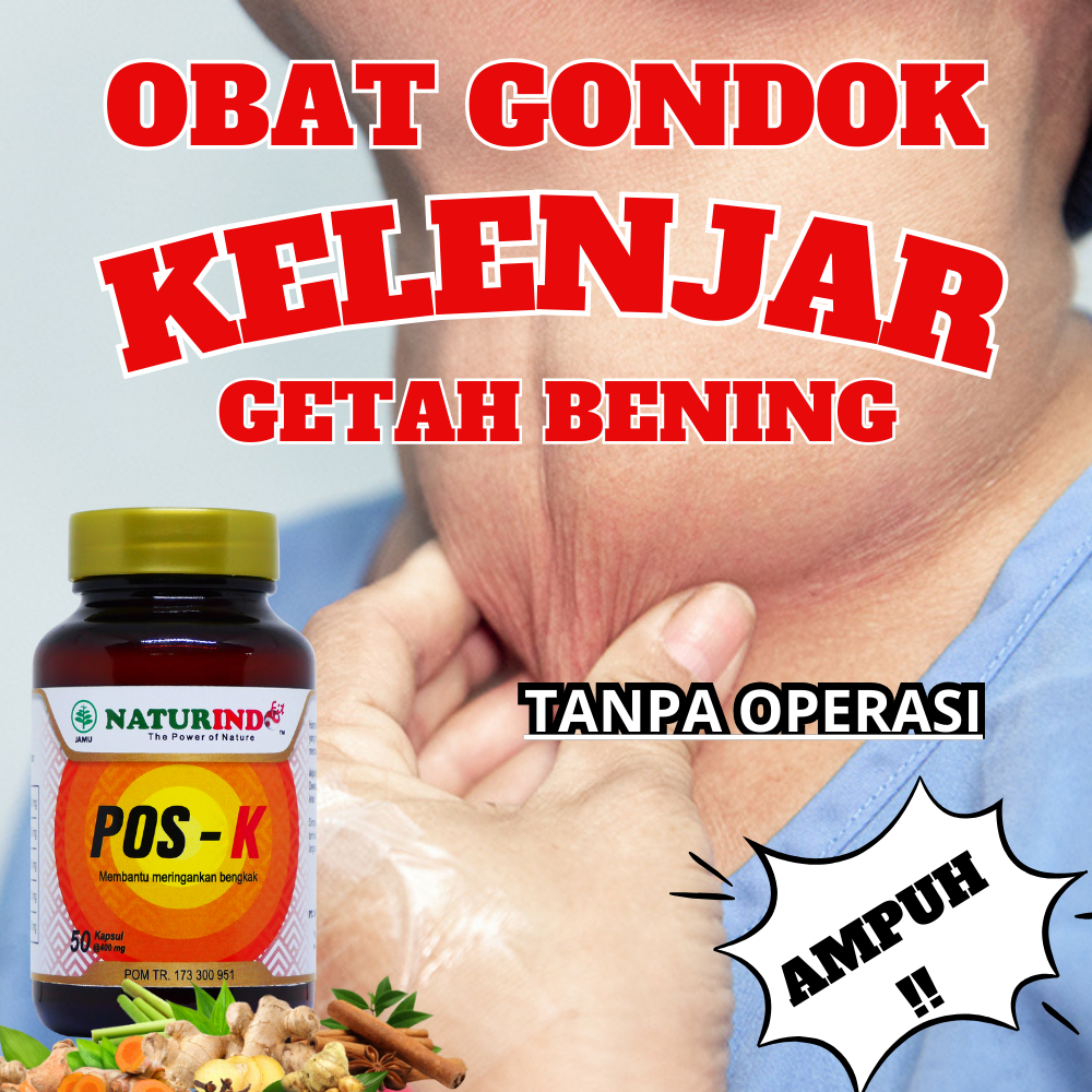 Jual Obat Kelenjar Tiroid Gondok Lipoma Amandel Getah Bening POS-K ...
