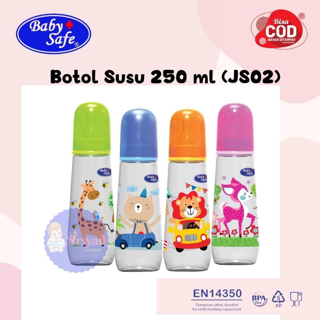 Jual Baby Safe Botol Susu Bayi 250ml - SAFE FEEDING BOTTLE - JS002 ...