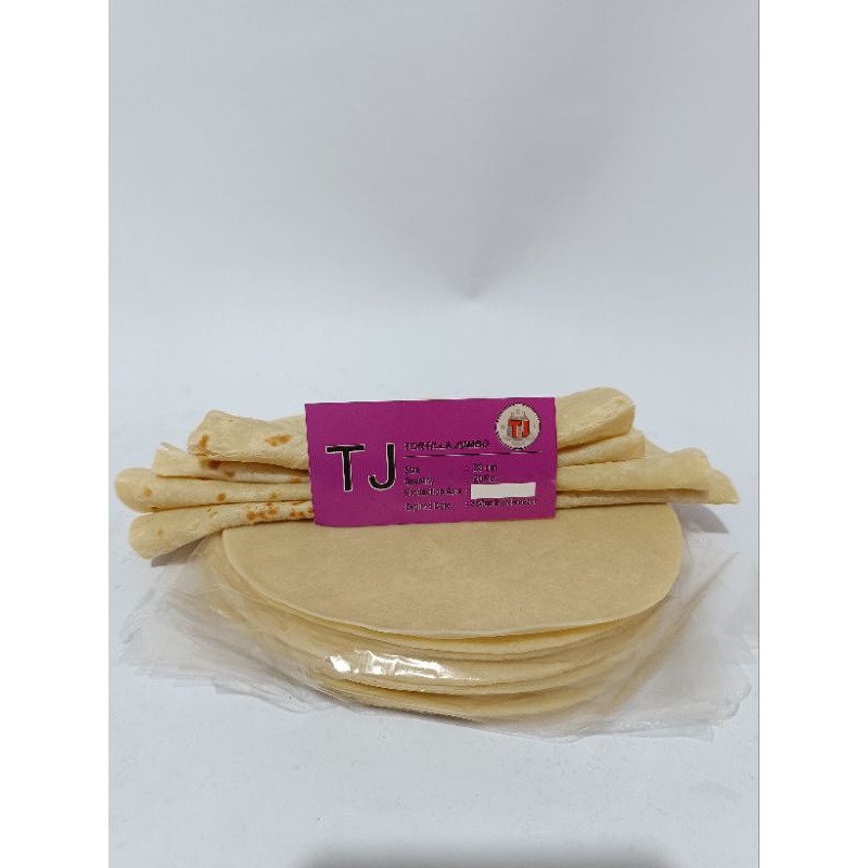 Jual Tortila TJ JUMBO 28cm/kulit kebab jumbo/bahan kebab cengkareng ...