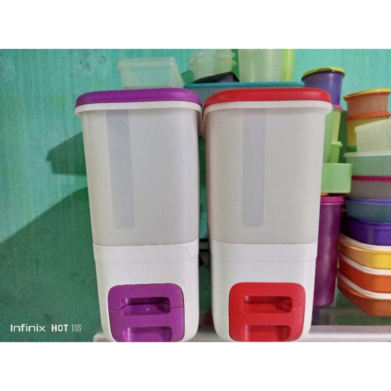 Jual RICE SMART DISPENSER TEMPAT PENYIMPANAN BERAS 10KG ORIGINAL ...