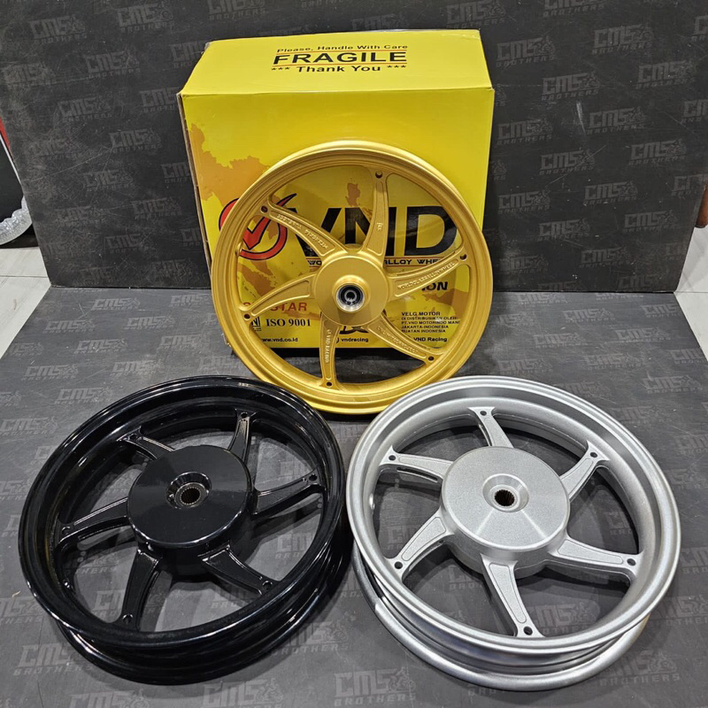 Jual Velg Velek VND Six Star R14 P6 Honda Vario 160 CBS | Shopee Indonesia