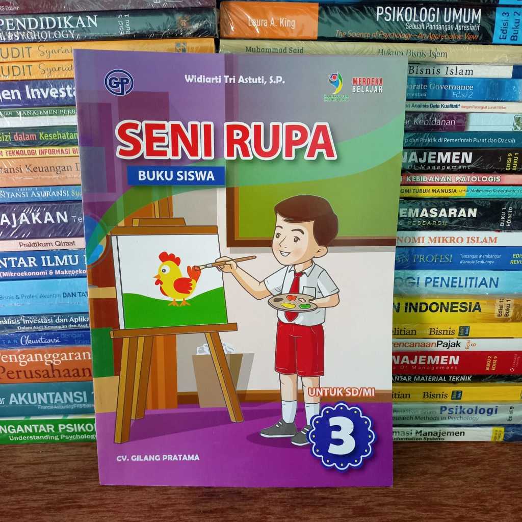 Jual Buku Seni Rupa SD/MI Kelas 3 Kurikulum Merdeka - Gilang pratama | Shopee Indonesia