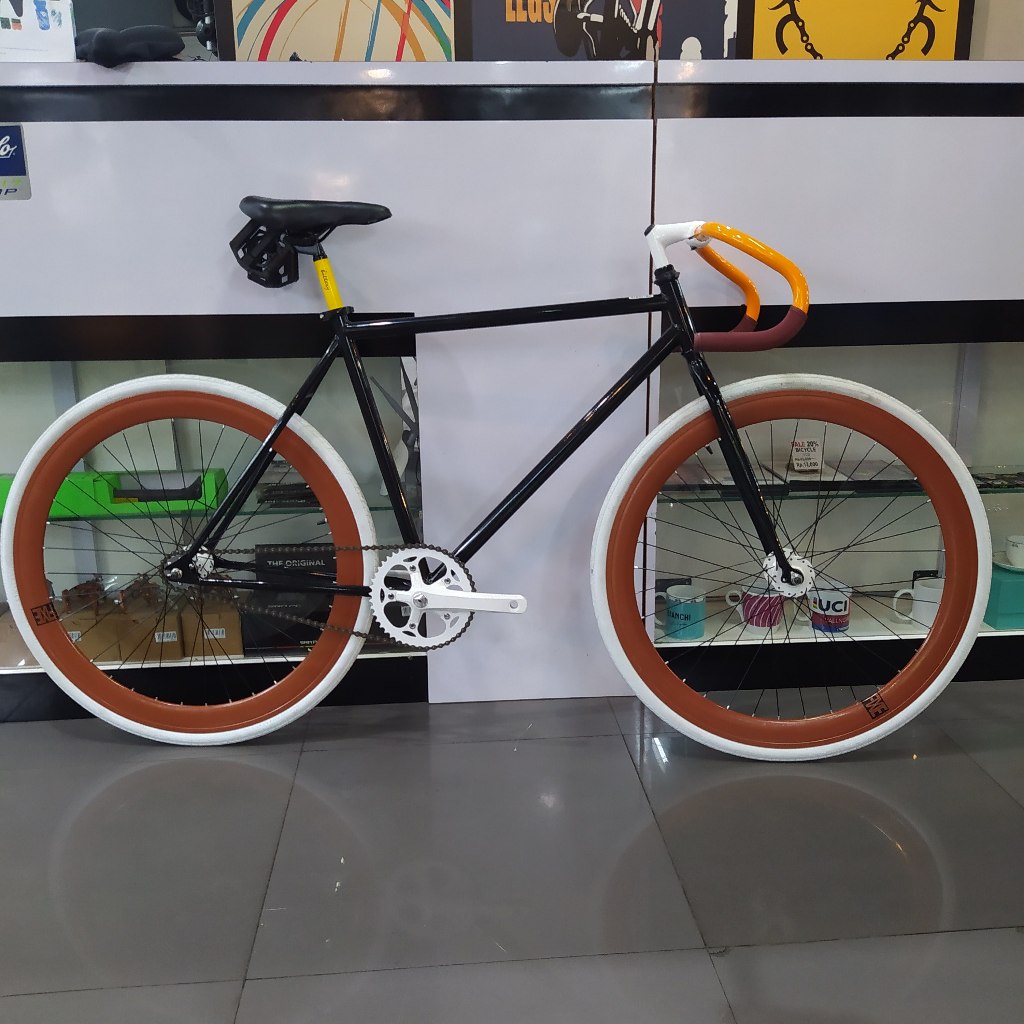 Jual Sepeda Fixie Fixed Gear Fullbike Fixie Doltrap Bahan Chromoly ...