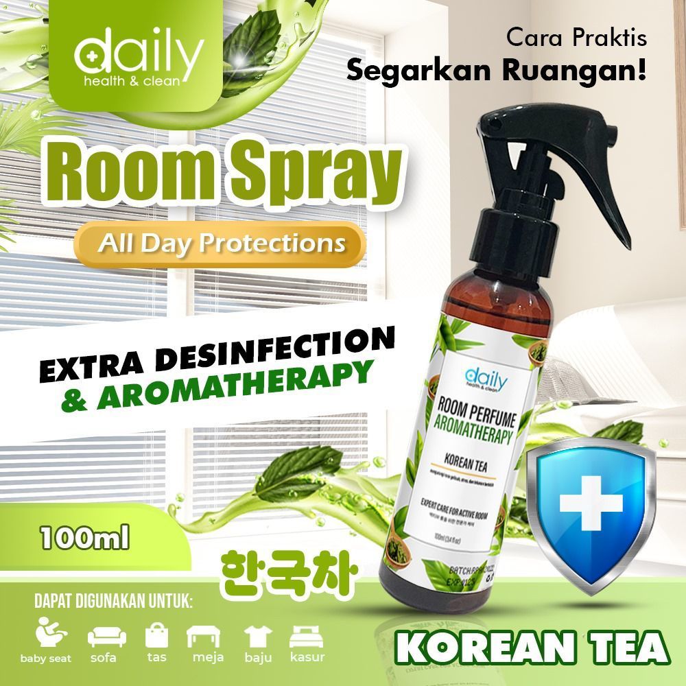 Jual Daily Room Spray Antibacterial Aromatherapy Pengharum Ruangan ...